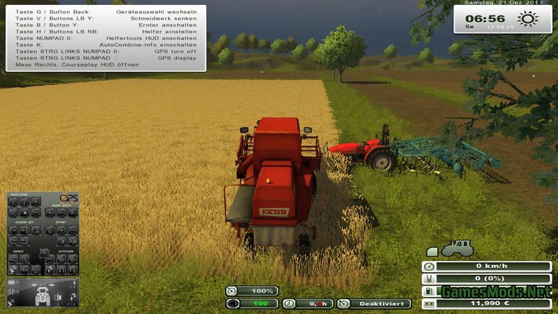 GPS Mod v3.1 » GamesMods.net - FS19, FS17, ETS 2 mods