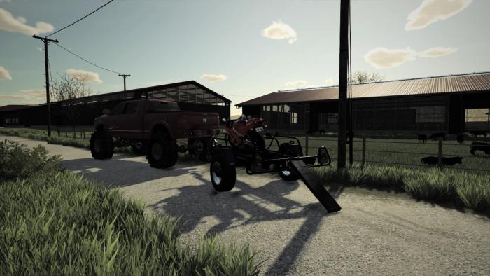 MOTORCYCLE TRAILER » GamesMods.net - FS19, FS17, ETS 2 mods